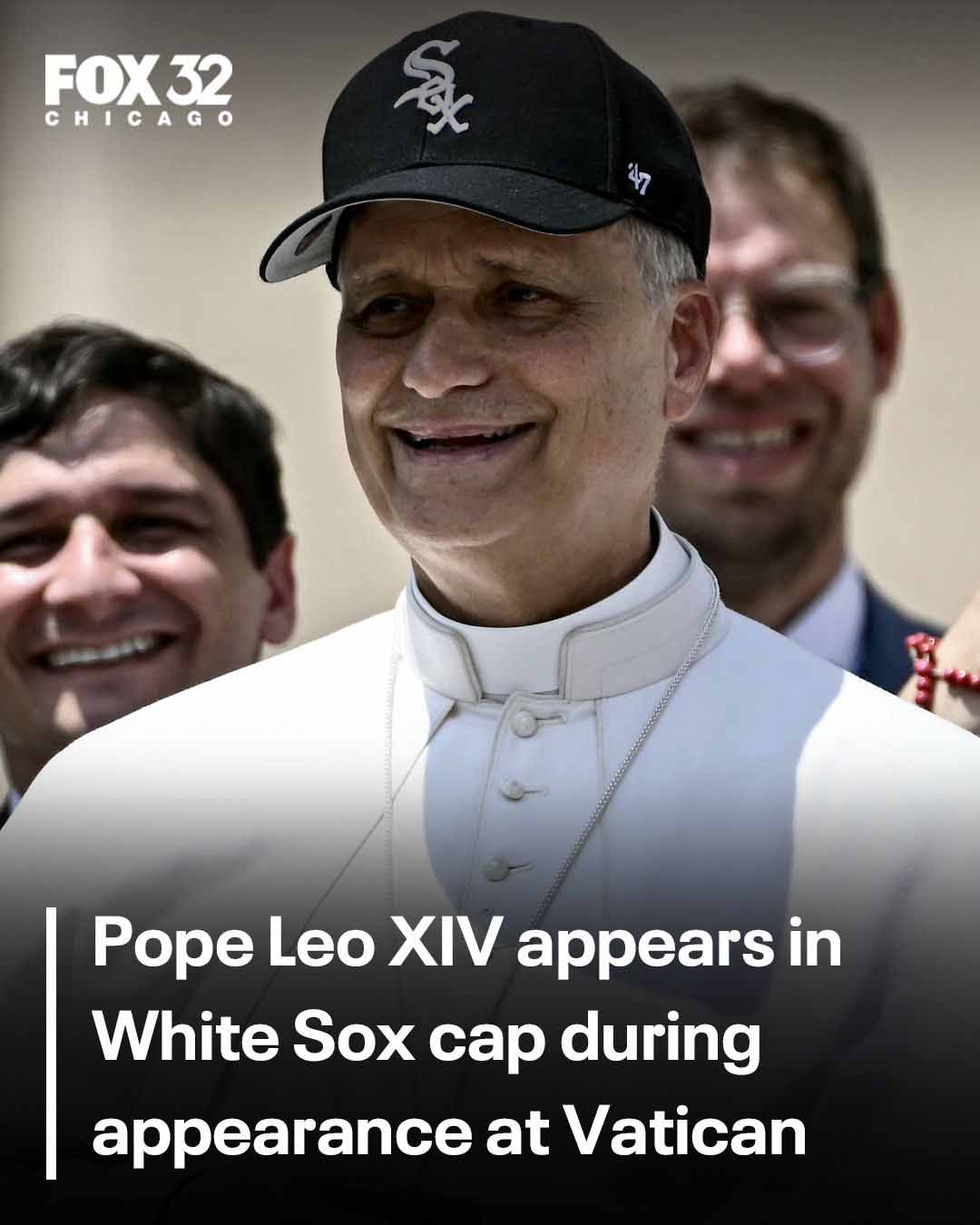 The Viral Pope: Pope Leo XIV Wearing White Sox Vatican Cap Takes the Internet by Storm - Amoralia